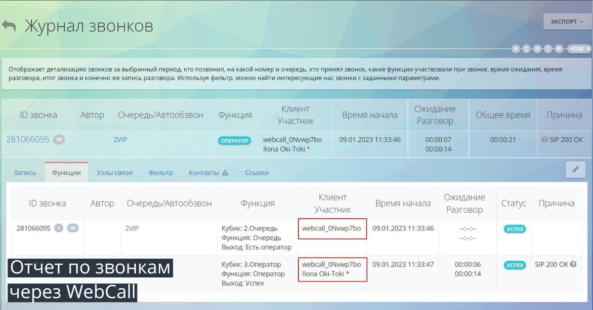 Rozmowa internetowa ze strony - WebCALL - Oki-Toki